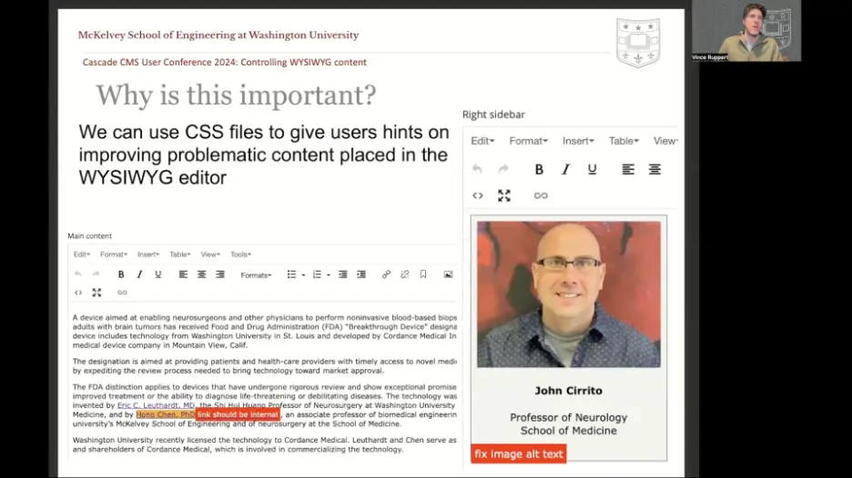 Controlling WYSIWYG Content in Cascade CMS - Hannon Hill